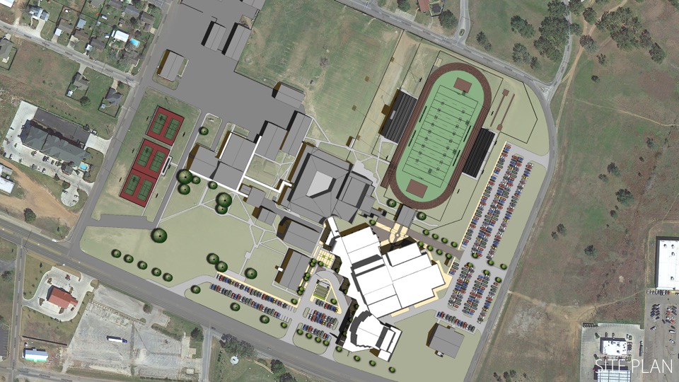 2017—Cuero High School | Exhibit of School Architecture