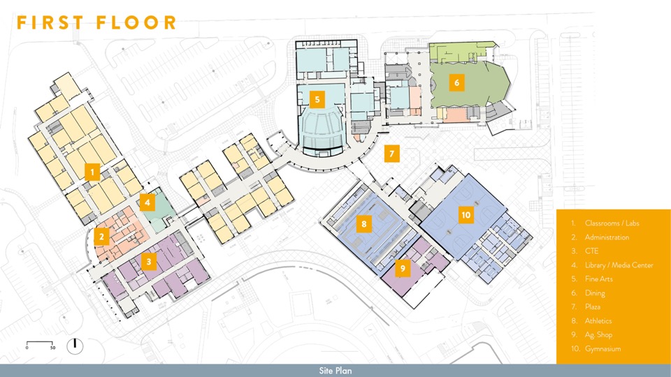 2018—Kaufman High School | Exhibit of School Architecture