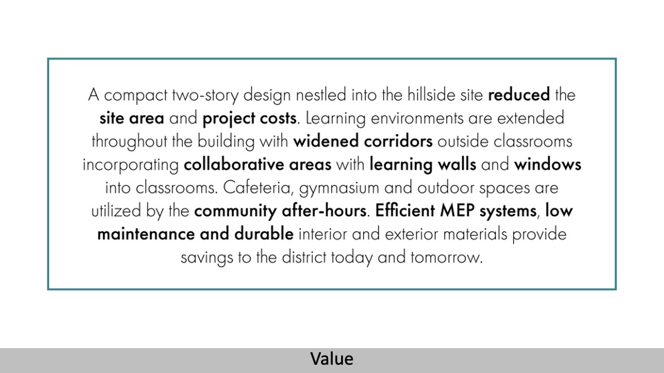 2019—Walsh Elementary School | Exhibit of School Architecture