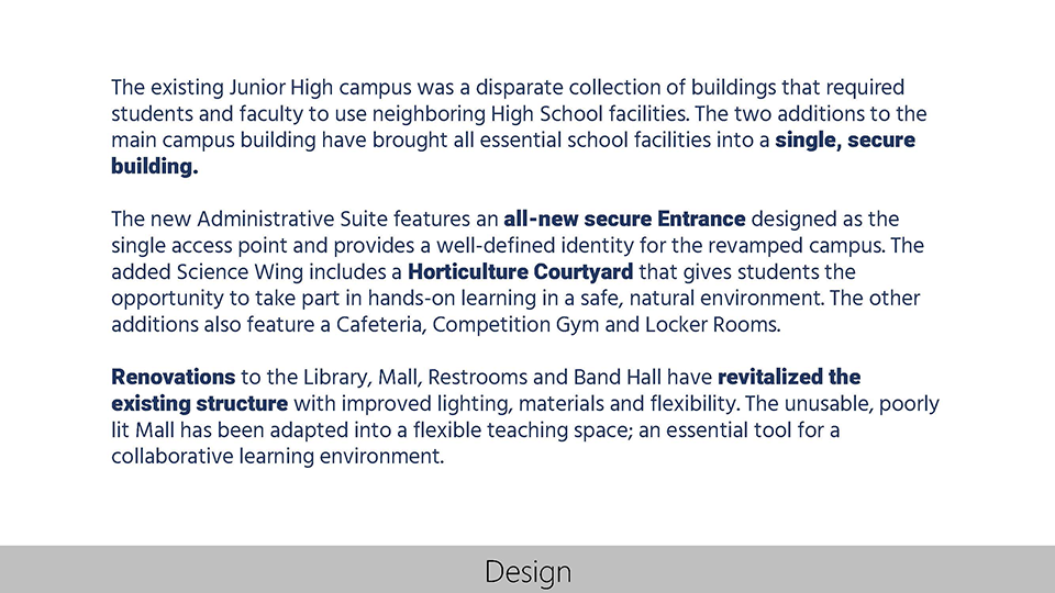 2019—Yoakum Junior High School | Exhibit of School Architecture
