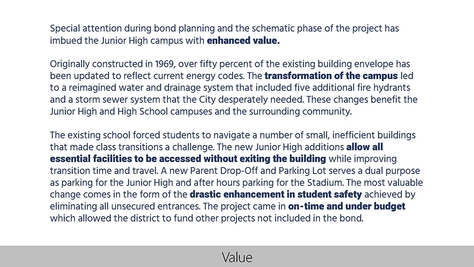 2019—Yoakum Junior High School | Exhibit of School Architecture