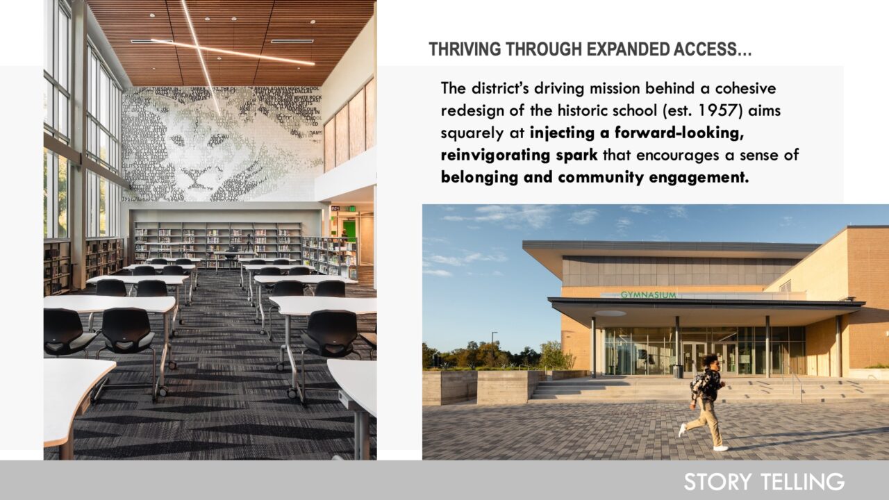 2023 — Bryan Adams High School | Exhibit of School Architecture