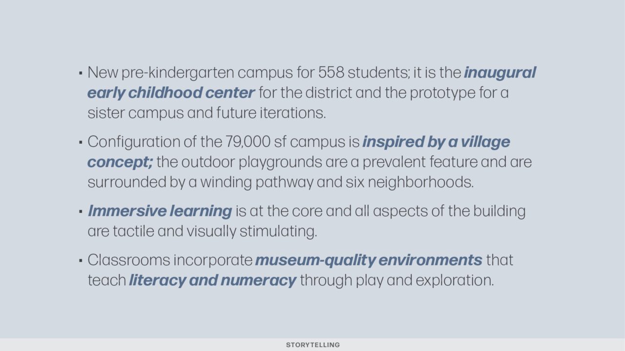 2023 — Maria del Carmen Martinez Early Learning Center | Exhibit of ...