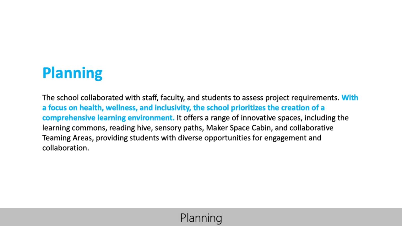 2023 — Smithfield Elementary | Exhibit of School Architecture