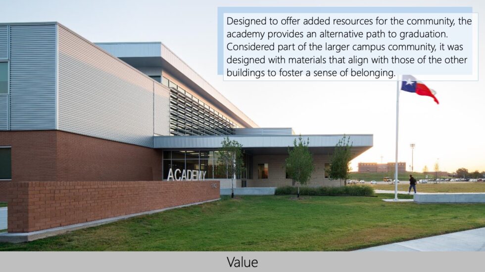 2023 — Martha Raines Academy | Exhibit of School Architecture