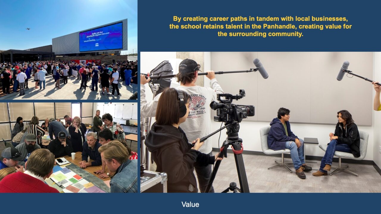 2022 — AmTech Career Academy | Exhibit of School Architecture