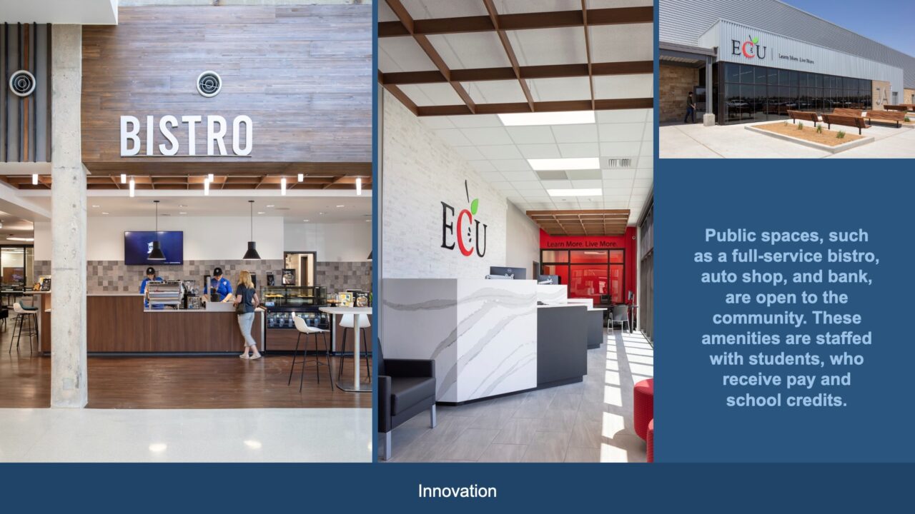2022 — AmTech Career Academy | Exhibit of School Architecture