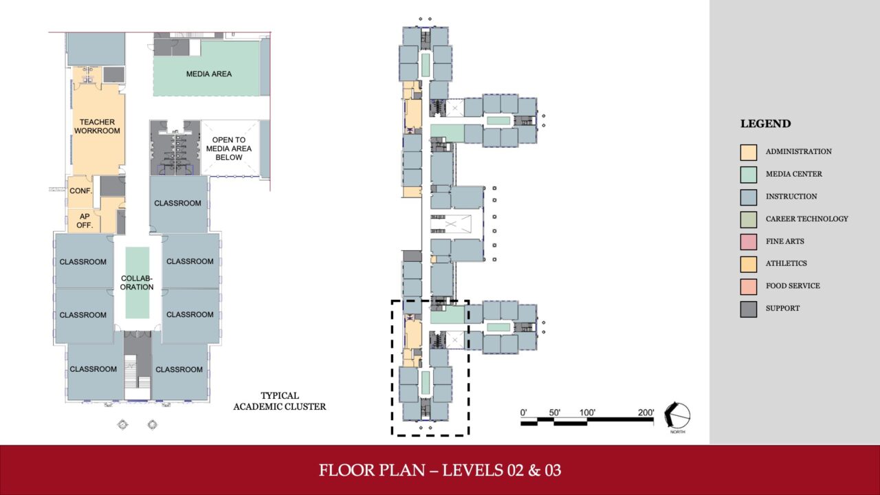 2022 — Tyler Legacy High School | Exhibit of School Architecture