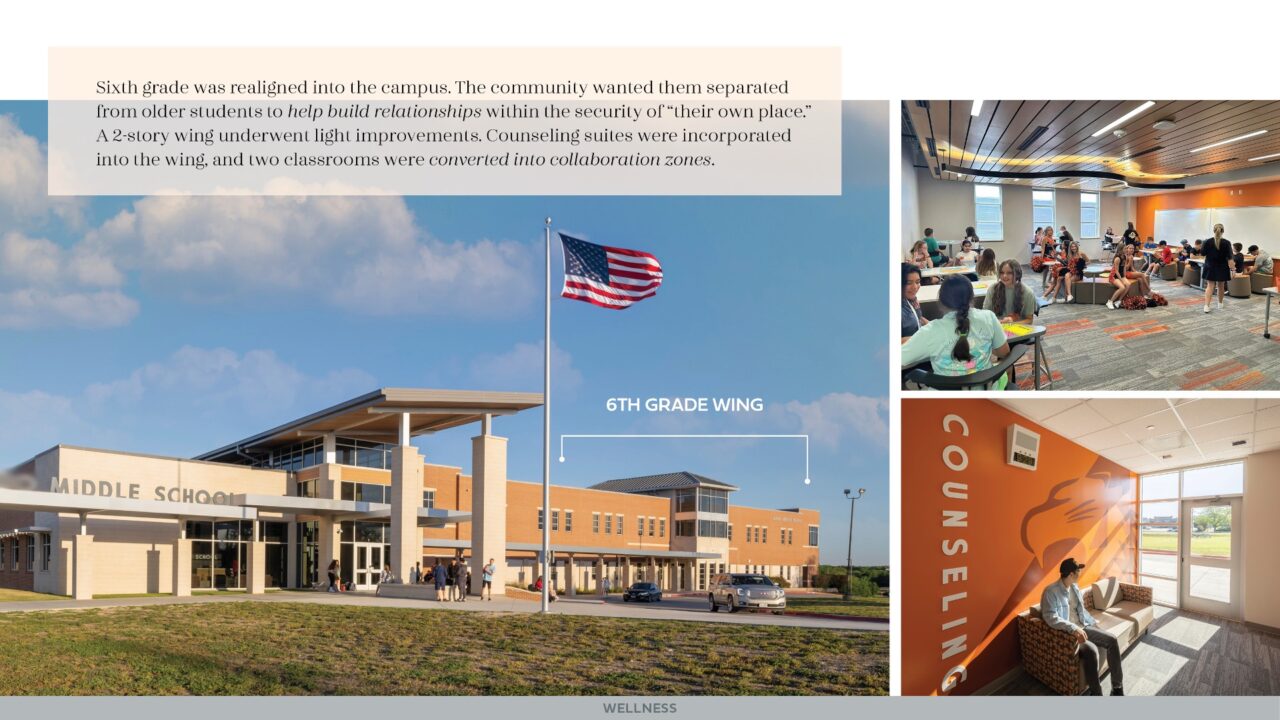 2024 — Aledo Middle School | Texas School Architecture