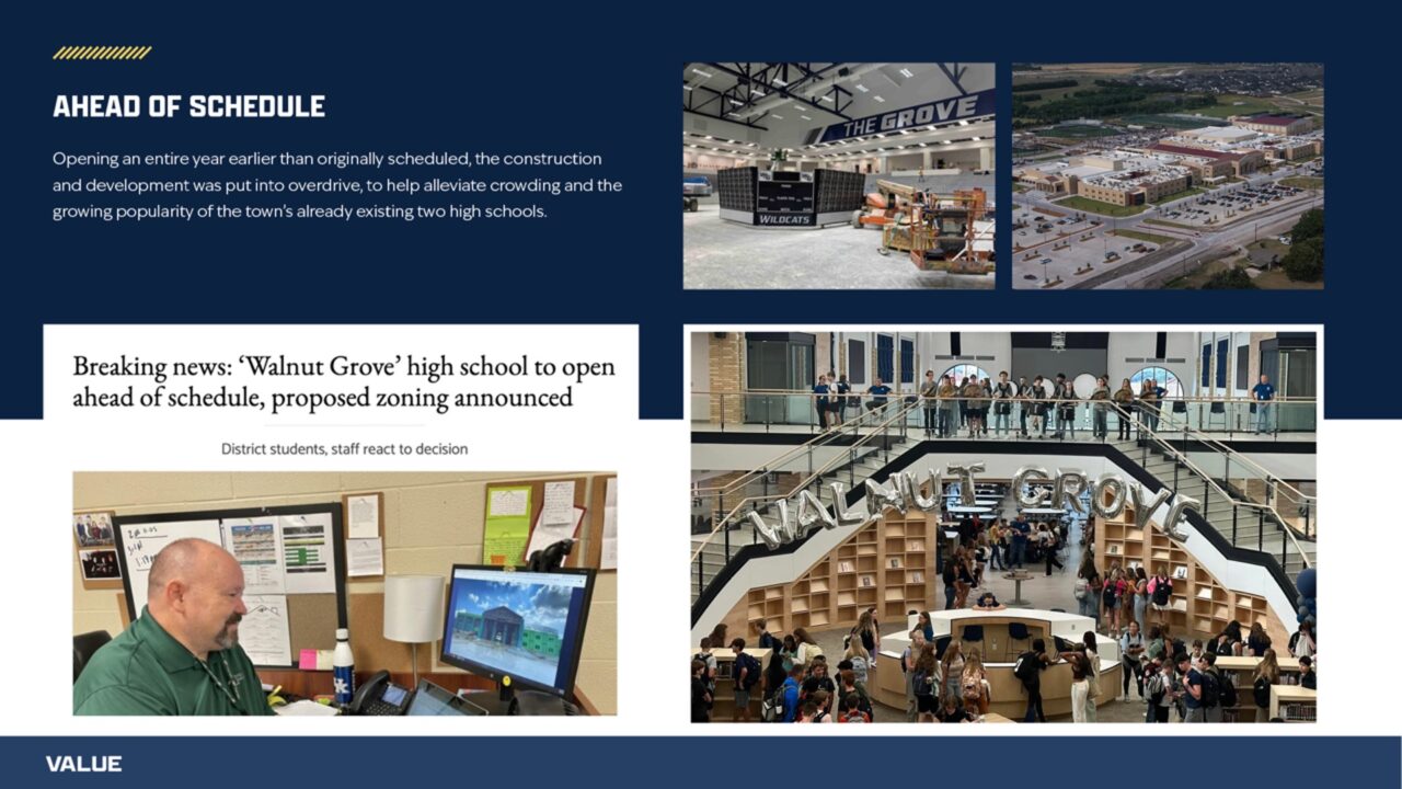 2024 — Walnut Grove High School | Exhibit of School Architecture